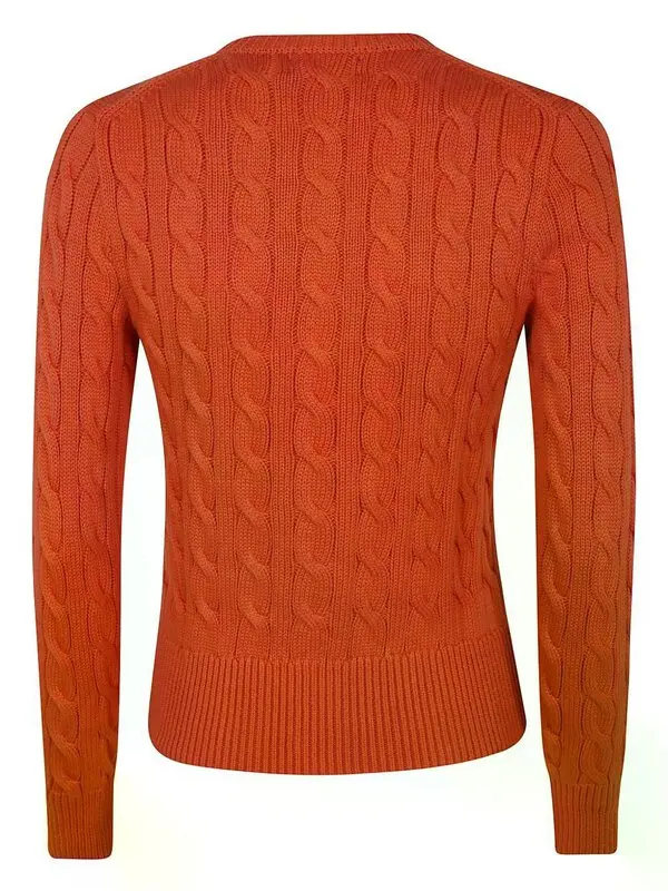 Polo Ralph Lauren Cable-knit Cardigan - Orange