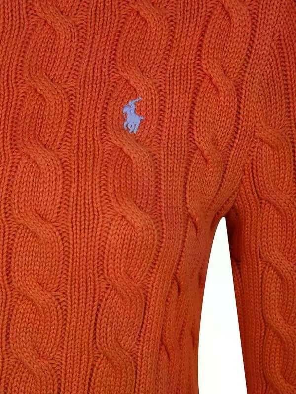 Polo Ralph Lauren Cable-knit Cardigan - Orange