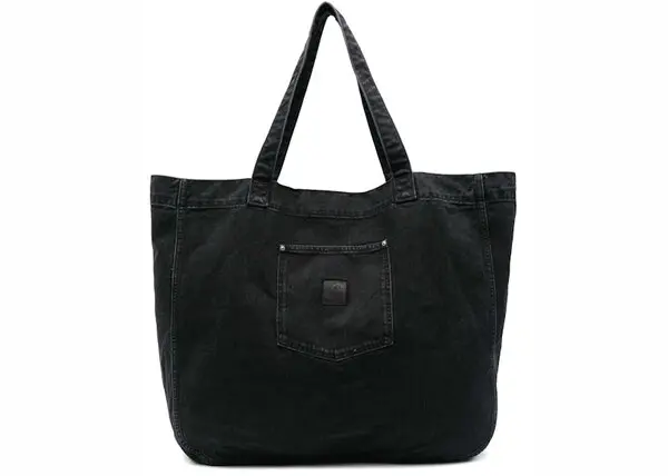Carhartt Wip Rivet Tote Bag - Stone Washed Black