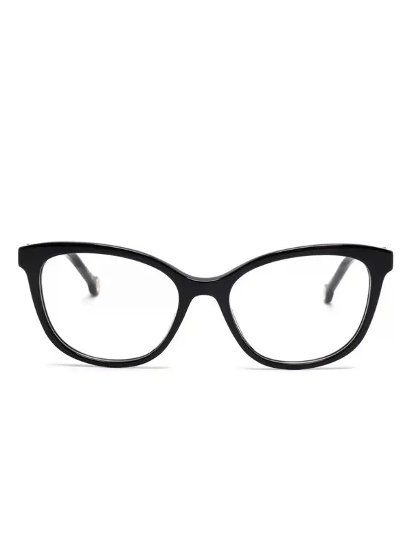 Carolina Herrera Butterfly-frame Eyeglasses - Black
