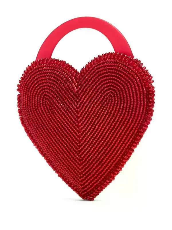 VANINA Reine De Coeur Clutch - Red