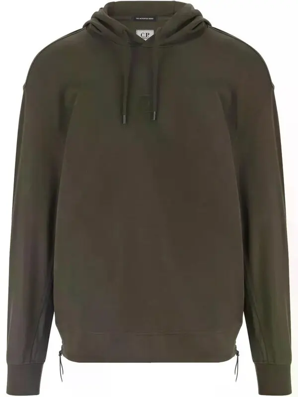 C.P. COMPANY Logo-embroidered Hoodie
