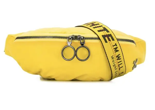 Off-White Industrial Strap Belt Bag - Yellow
