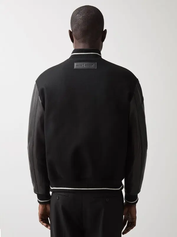 REISS X Mclaren F1 Team Circuit Bomber Jacket - Black