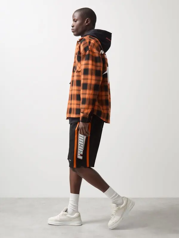 REISS X Mclaren F1 Team Ride Drawstring Shorts - Black