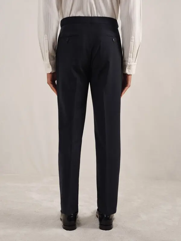 REISS Regular Fit Wool-blend Suit Trousers