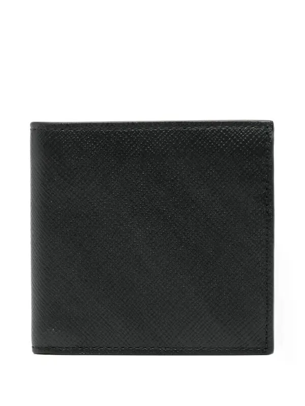 Smythson Panama Wallet - Black