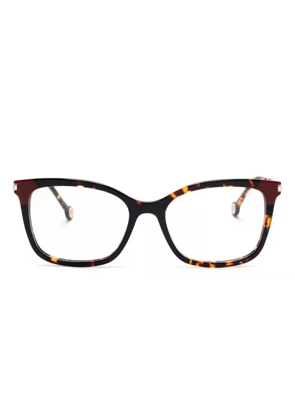 Carolina Herrera Butterfly Eyeglasses - Brown