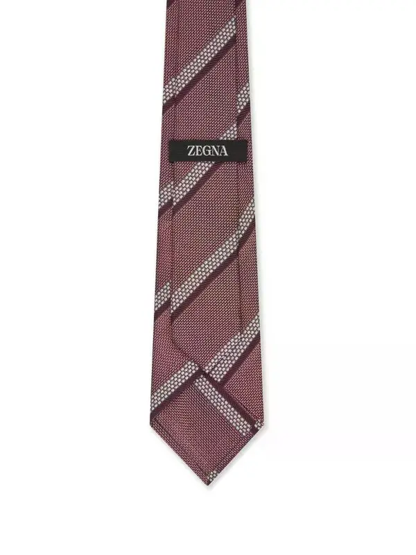 Zegna Silk Neck Tie - Pink