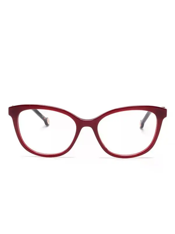 Carolina Herrera Butterfly-frame Glasses - Red