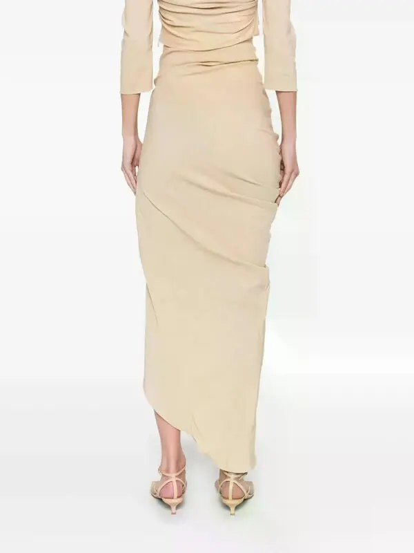 CORTANA Mite Midi Skirt - Neutrals