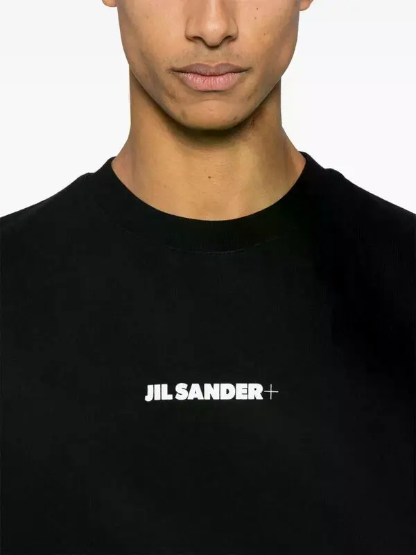 JIL SANDER Logo-print Sweatshirt - Black