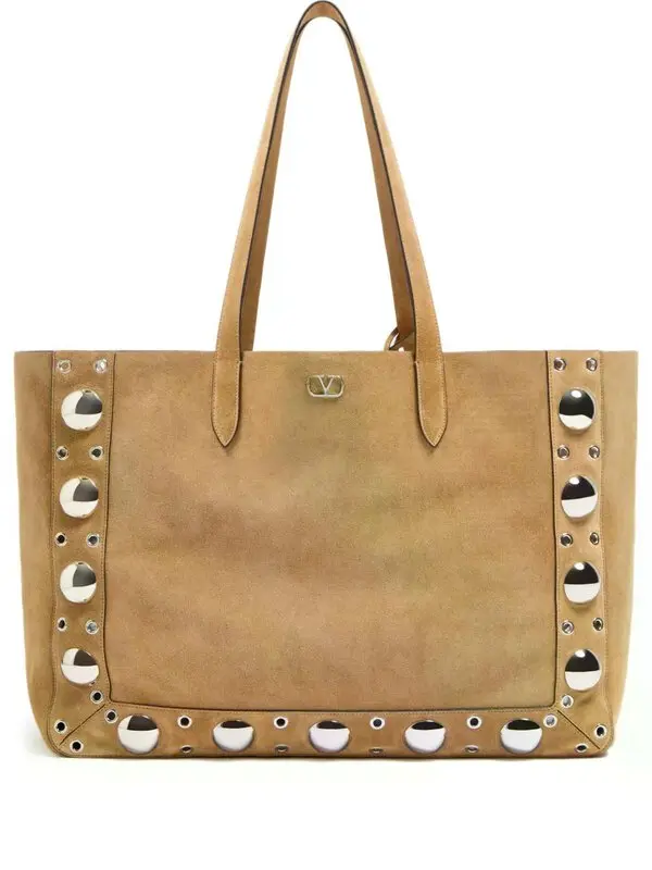 Valentino Garavani Nellcôte Large Tote Bag - Neutrals