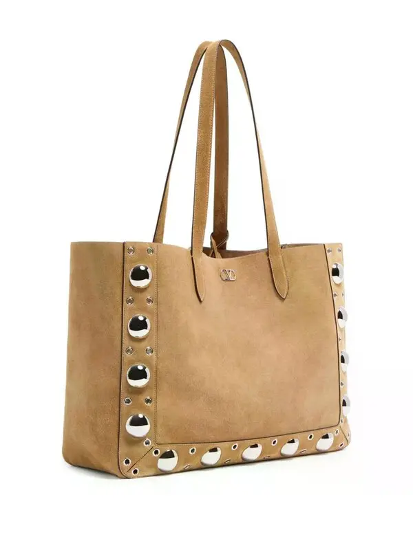 Valentino Garavani Large Nellcôte Tote Bag - Neutrals