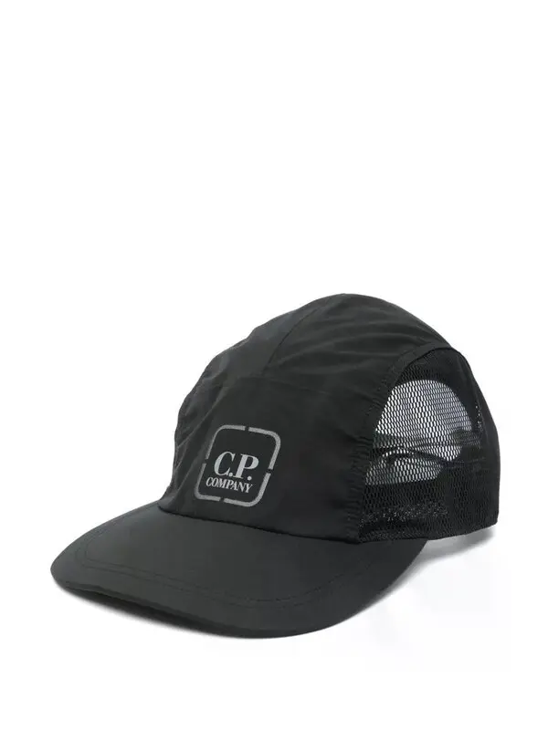 C.P. COMPANY Logo-print Cap - Black