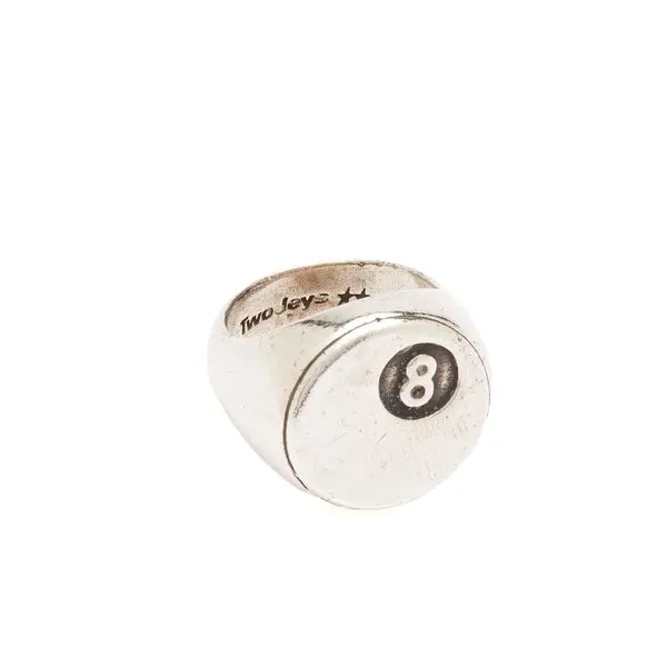 TWOJEYS 8 Ball Ring - Silver