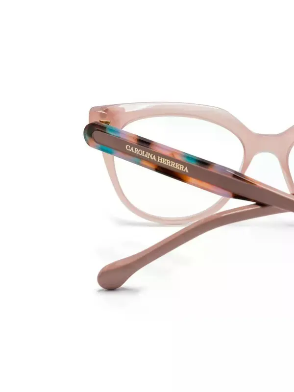 Carolina Herrera Butterfly Frame Glasses - Pink
