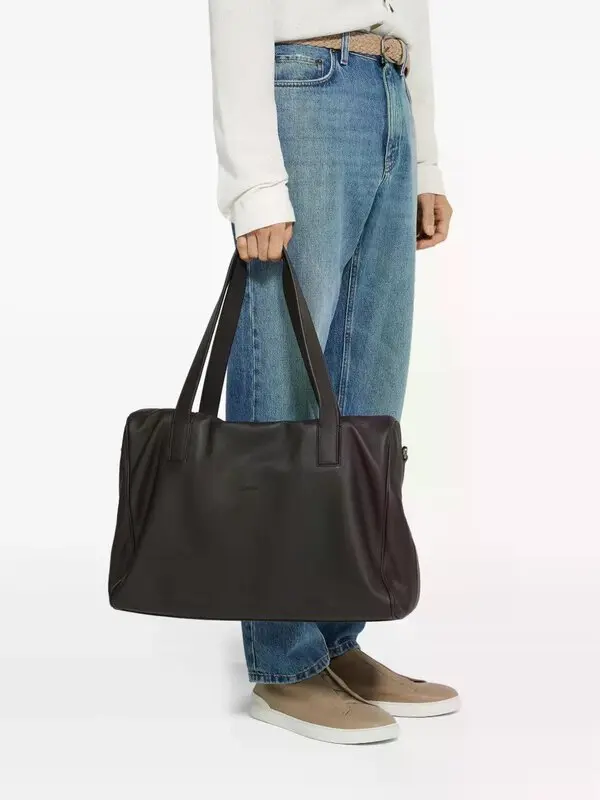 Zegna Secondskin Holdall - Brown
