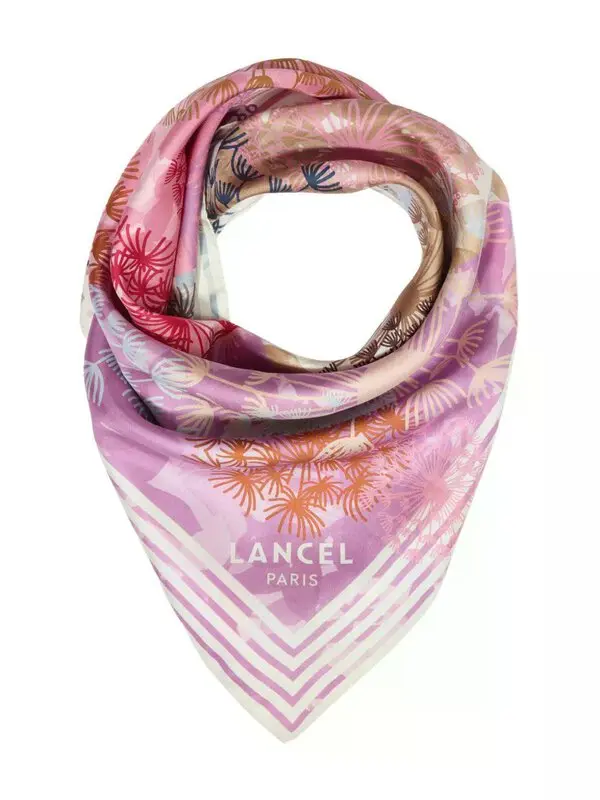 LANCEL Fireworks Scarf