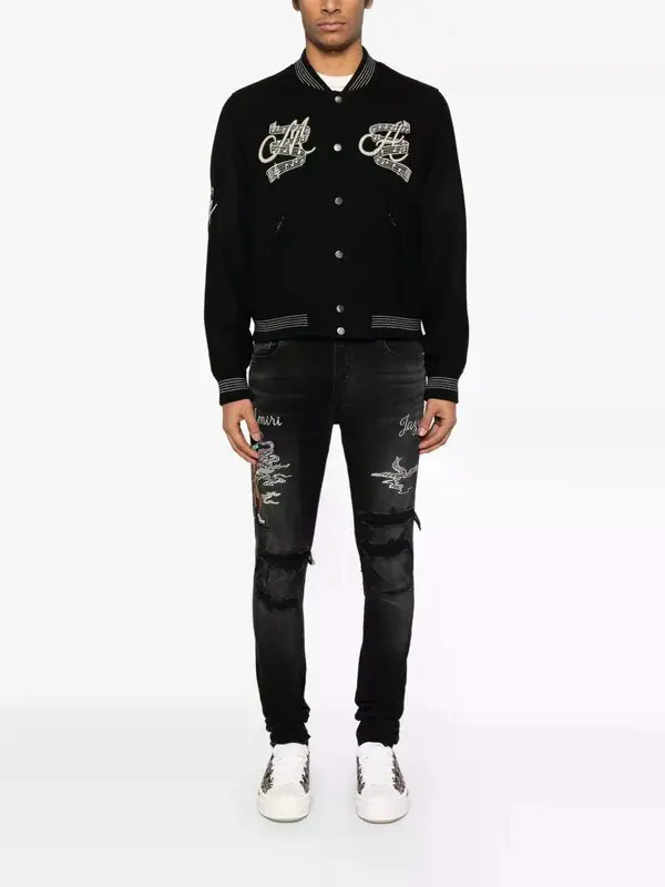 Amiri Hollywood Music Bomber Jacket