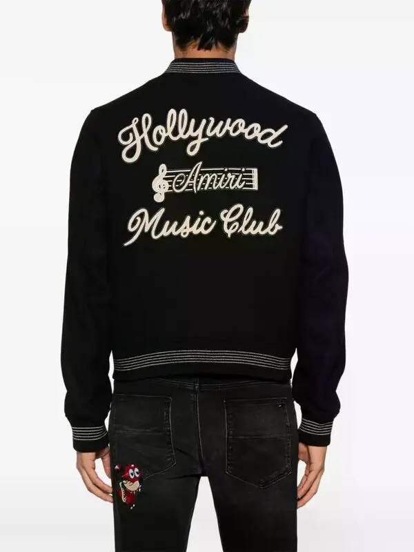 Amiri Hollywood Music Bomber Jacket