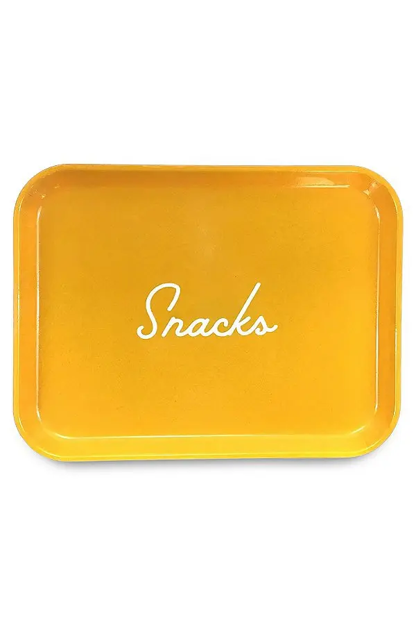 THREE POTATO FOUR Snack Tray - Mustarrd Yellow