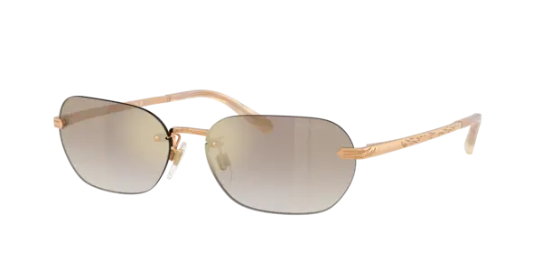 Ralph Lauren Sunglasses - Gradient Brown Mirror Gold