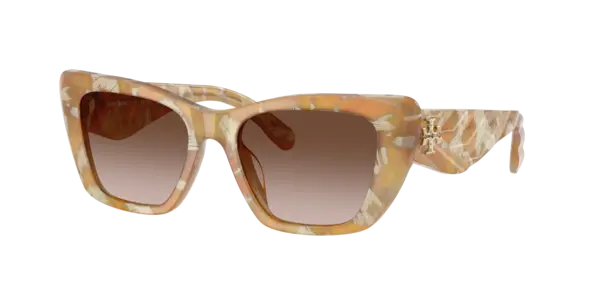 Tory Burch Ty7216u Sunglasses - Brown Gradient