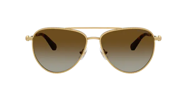 SWAROVSKI Aviator Sunglasses - Gradient Brown Polarized