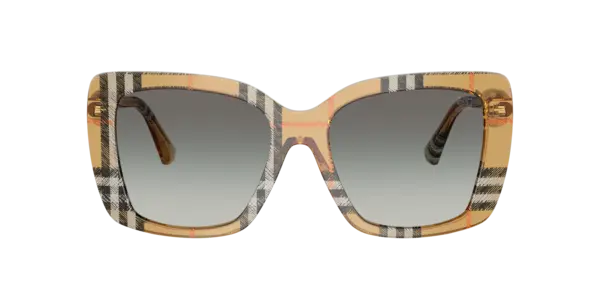 Burberry Square Frame Sunglasses - Grey Gradient