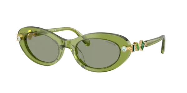 SWAROVSKI Sk6042 Sunglasses - Green