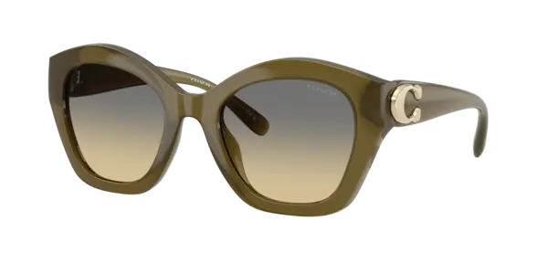 COACH Sunglasses - Grey Olive Gradient