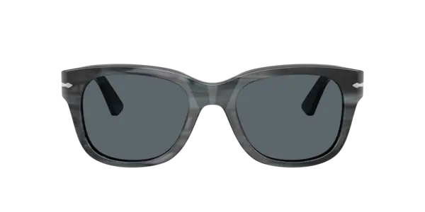Persol Striped Brown Sunglasses - Blue