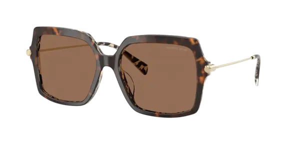 Michael Kors Quogue Sunglasses - Brown Solid