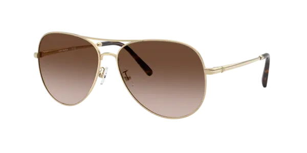 Tory Burch Aviator Sunglasses - Brown Gradient