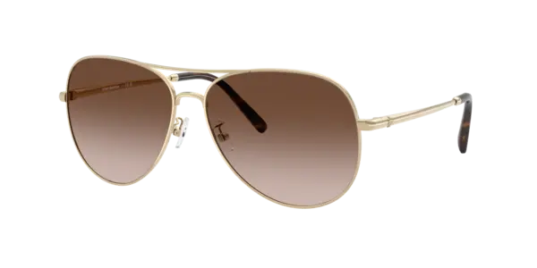 Tory Burch Aviator Sunglasses - Brown Gradient