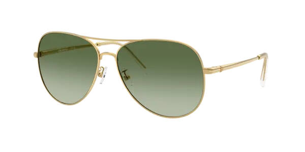 Tory Burch Aviator Sunglasses - Green Gradient
