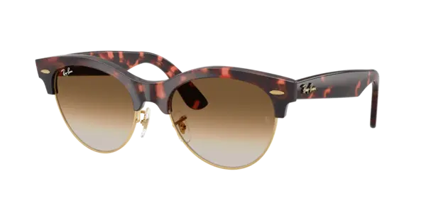 Ray-ban Clubmaster Sunglasses - Clear Gradient Brown