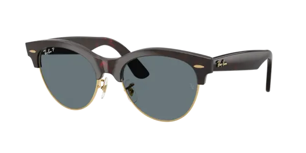 Ray-ban Clubmaster Sunglasses - Dark Blue Polar