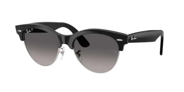 Ray-ban Clubmaster Sunglasses - Grey Gradient Polarized