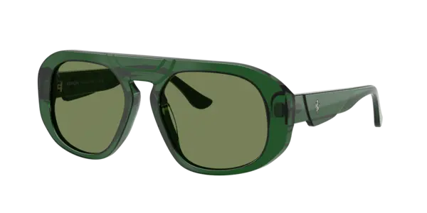 FERRARI Tortoiseshell Sunglasses - Green