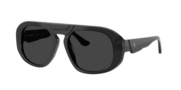 FERRARI Tortoiseshell Sunglasses - Polar Black