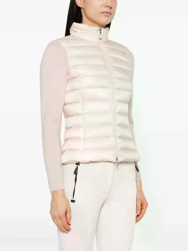 Moncler Zip-up Puffer Jacket - Pink