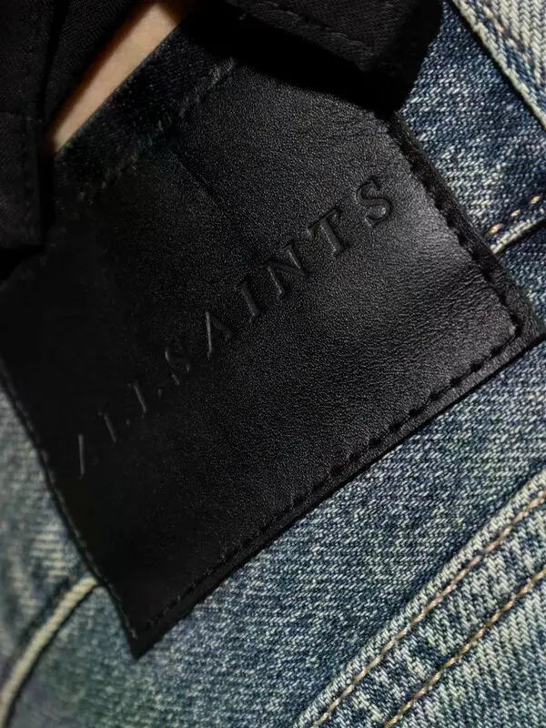 ALLSAINTS Switch Denim Shorts - Blue