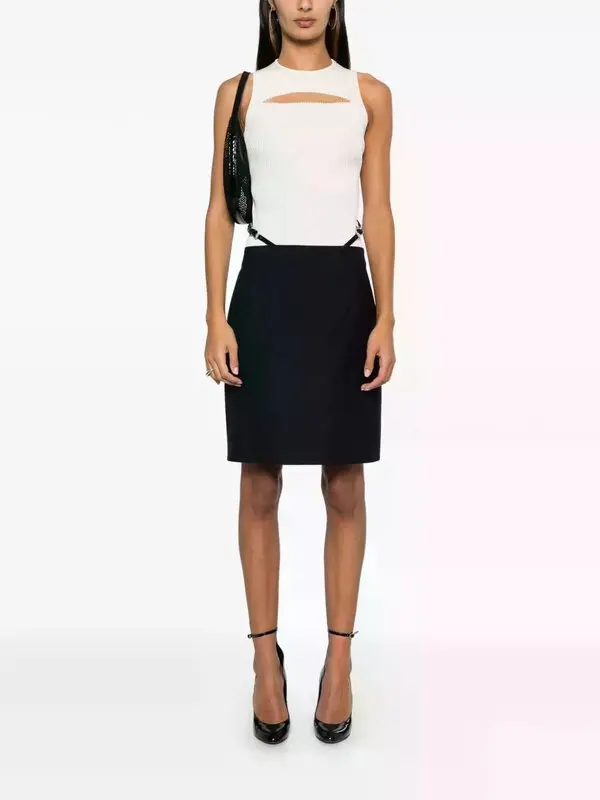 Givenchy Belted Mini Skirt