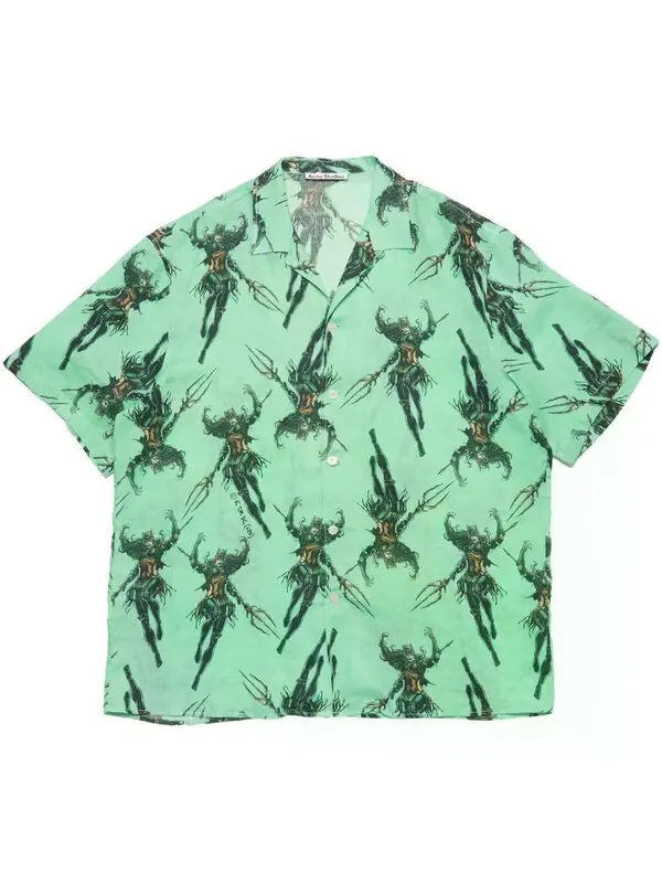Acne Studios Cartoon-print Shirt