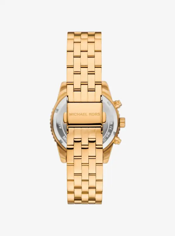 Michael Kors Bryant Pavé Watch - Gold