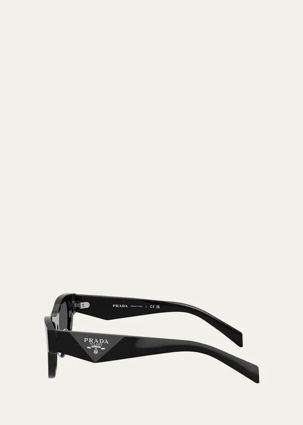Prada Pr B09sf Butterfly Sunglasses - Black