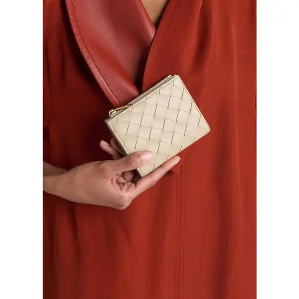 Bottega Veneta Small Bifold Leather Wallet