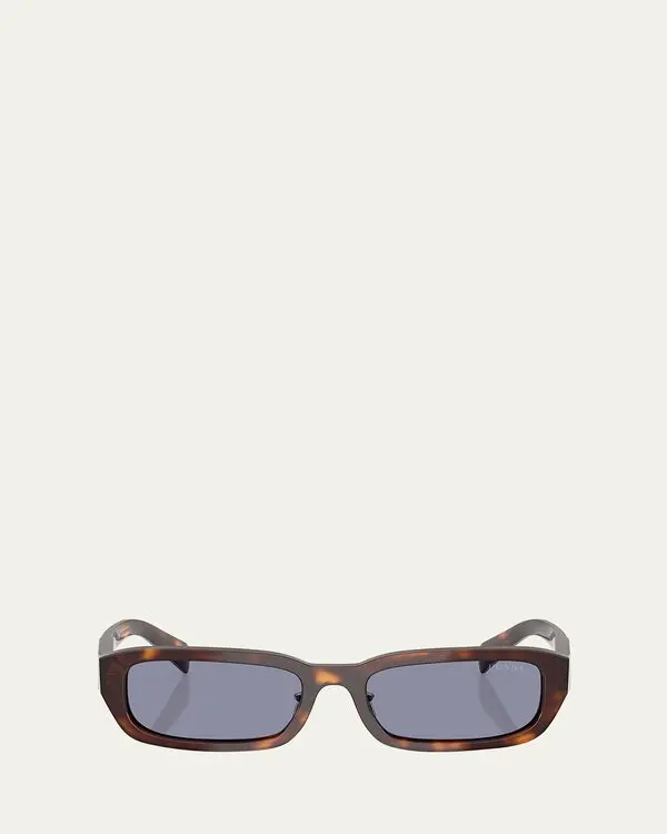 Prada Pr B06sf Rectangle Sunglasses - Grey